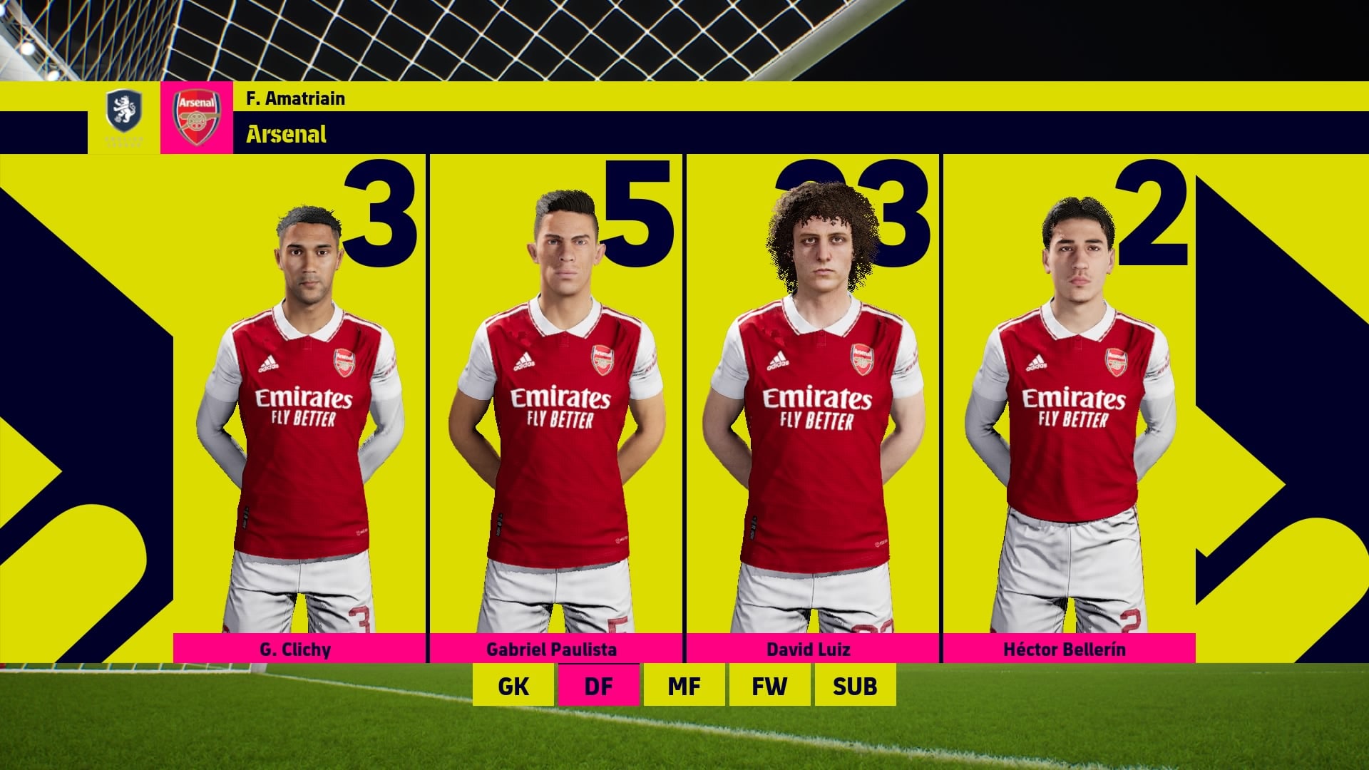 Arsenal Alumni Squad eFootball - PES Mastery - eFootball & Pro ...